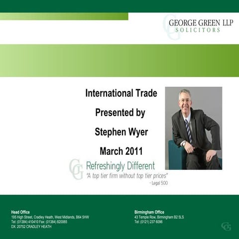 International Trade | PPT