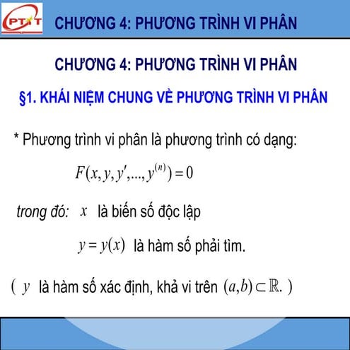 slide chương 4 Giải tích 2 from PTIT in Hanoi.pdf
