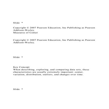 Slide Copyright © 2007 Pearson Education, Inc Publishi.docx | Sales and ...