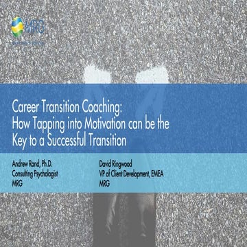 Career Transition Coaching: How Tapping into Motivation can be the Key ...