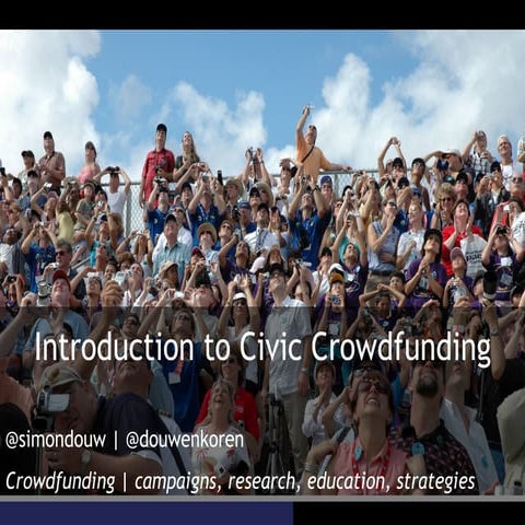 Civic Crowdfunding | PDF