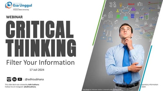 Slide Deck Design Thinking Mengembangkan Ide Bisnis | PPT