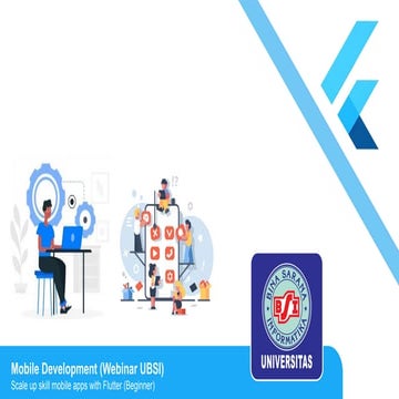Mobile Development (Flutter) | Webinar UBSI | PDF