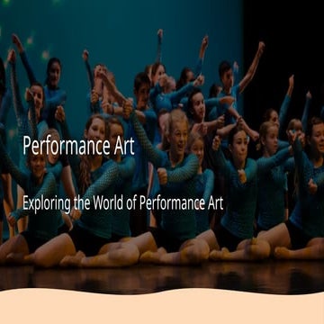 A Journey through Performance Arts, Poetry, Dance, and Theatre.pptx