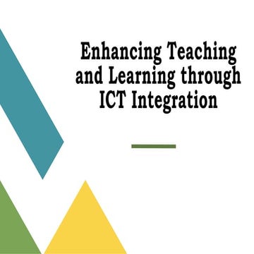 ICT Integrated Instruction: A Teaching Strategy | PPTX