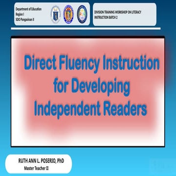 Reading fluency powerpoint | PPTX