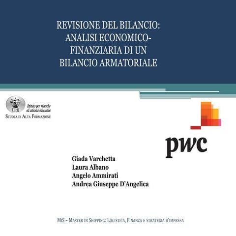 Project work ipe- pwc | PPT | Free Download