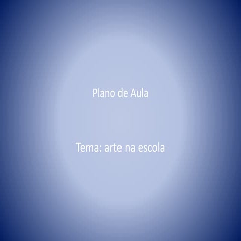 Slide Do Plano De Aula | PPT