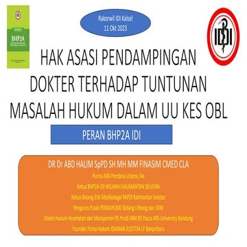 SLIDE DR Dr HALIM PERLINDUNGAN HUKUM_IDI WILAYAH KALSEL.pptx