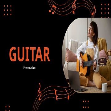 Guitar power point explained in a complete way | PPTX