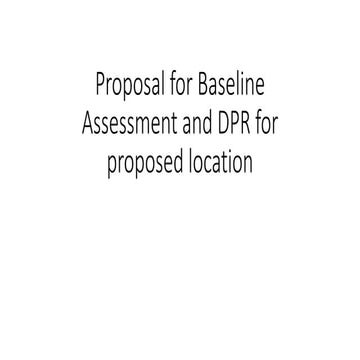 Slide for Proposed Baseline Assessment (1.)....pptx