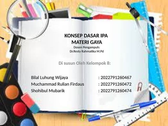 Bahan Ajar kelas 4 tema Gaya dan Gerak pada benda | PDF