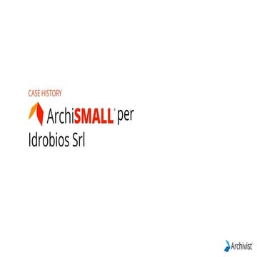ArchiSMALL per 4HSE | Case History | PDF