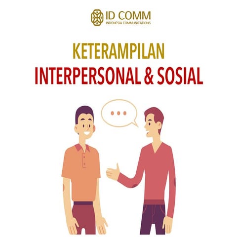 Interpersonal and Social Skills | PDF