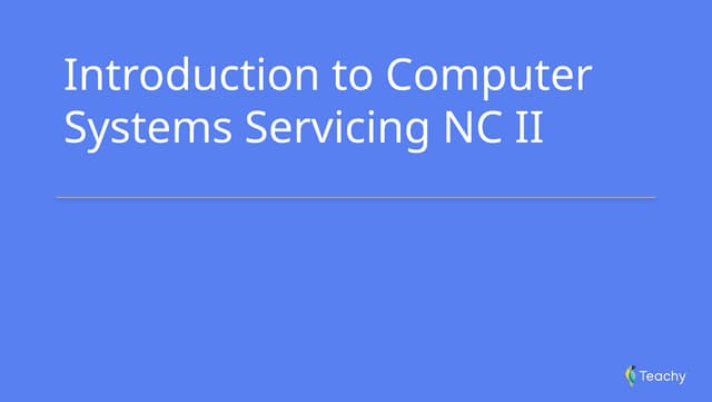 INTRODUCTION COMPUTER SYSTEM SERVICING NC II.pptx