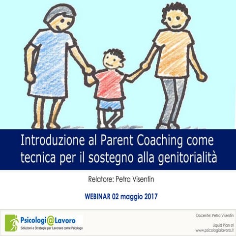 Slide introduzione parent coaching | PDF