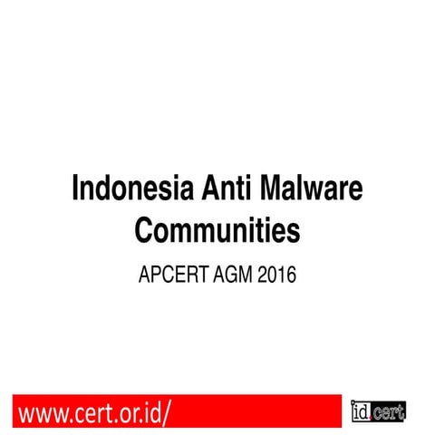 Slide Jul Apcert Agm 2016 Ppt