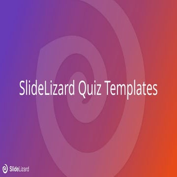 SlideLizard Quiz Templates for quiz bee.pptx
