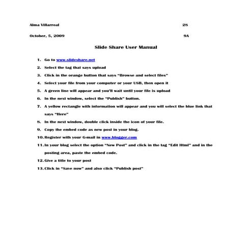 Slide Manual | DOCX