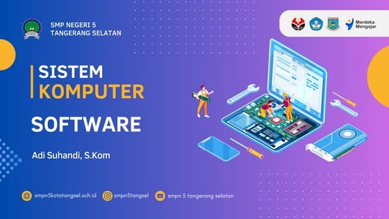 5 maksud dan jenis perisian | PPTX