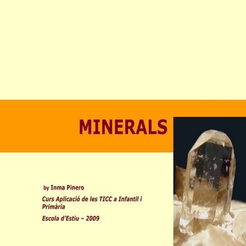 Minerals | PPT