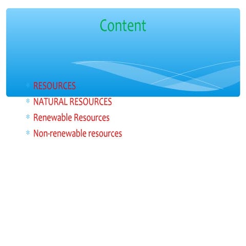 Natural resources | PPT