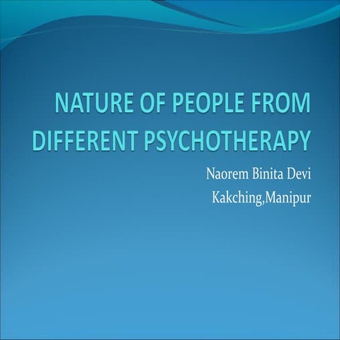 Slide nature of people | PPT