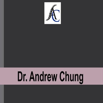 If you’re facing a major spine condition, trusting Dr. Andrew Chung is ...