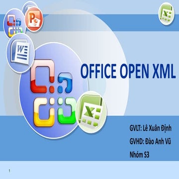 Slide ooxml s3 | PPT