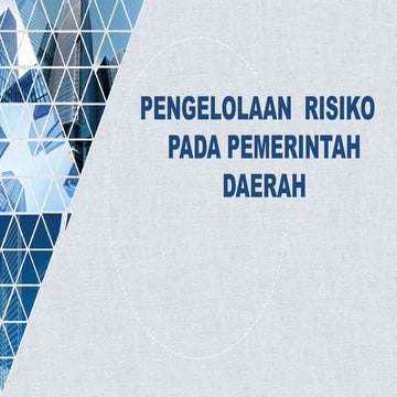 Slide Pedoman Risiko Isi Slide Pedoman Risiko Isi | PPTX