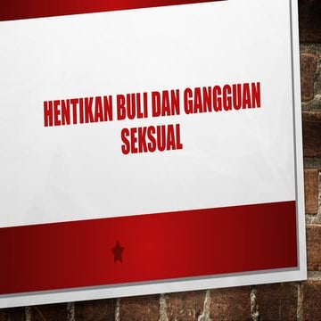 Slide Perhimpunan Buli dan Gangguan Seksual.pptx