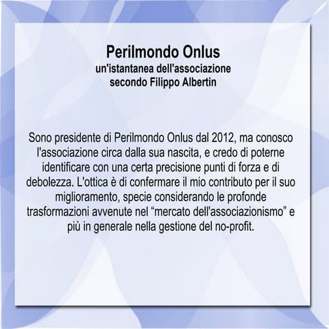 Perilmondo Filippo Albertin | PDF