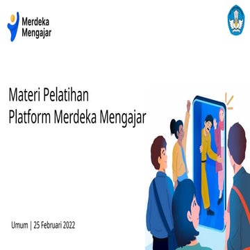 Slide Platform Merdeka Belajar, Merdeka Mengajar | PPT