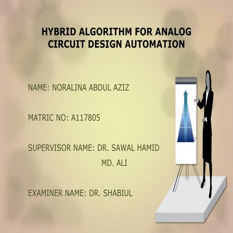Hybrid Algorithm for Analog Circuit Design Automation | PPT | Consumer Electronics | Technology ...