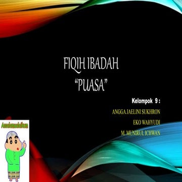 Fiqh Puasa.pptx SLIDE INI BERISI TENTANG PENJELASAN PUASA | PPTX