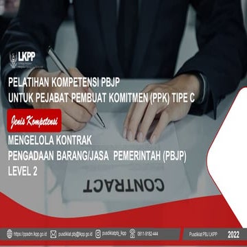 Slide Recall Modul JK Mengelola Kontrak PBJP Level 2 - PPK Tipe C.pdf