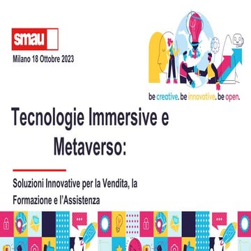 SMAU MILANO 2023 | TECNOLOGIE IMMERSIVE E METAVERSO: SOLUZIONI INNOVATIVE PER LA VENDITA, LA ...