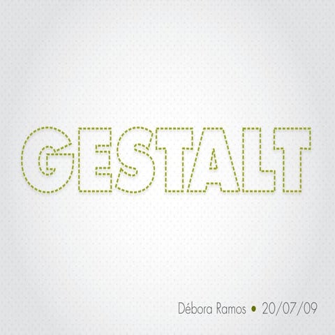Leis da Gestalt