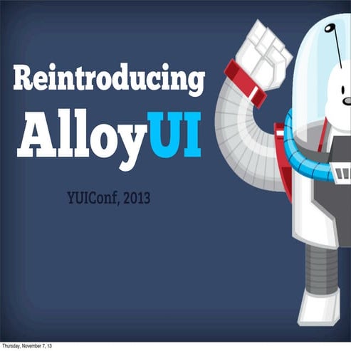 Reintroducing AlloyUI | PPT