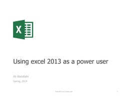 AutoCorrect - Excel 2013 Tutorial | PPT