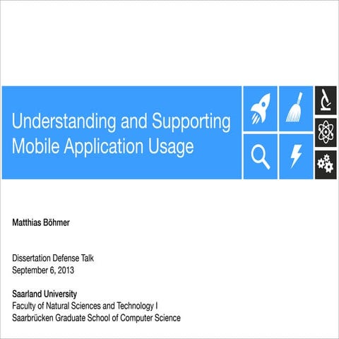 Understanding Mobile Application Usage | PDF