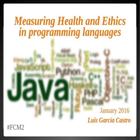 Measuring health and ethics in programming languages | PDF