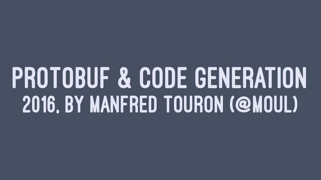 Protobuf And Code Generation Go Kit Ppt