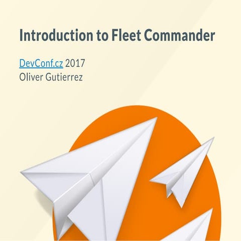 Introduction to Fleet Commander | PPT