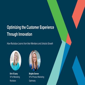 Optimizing the Customer Experience through Innovation | PDF