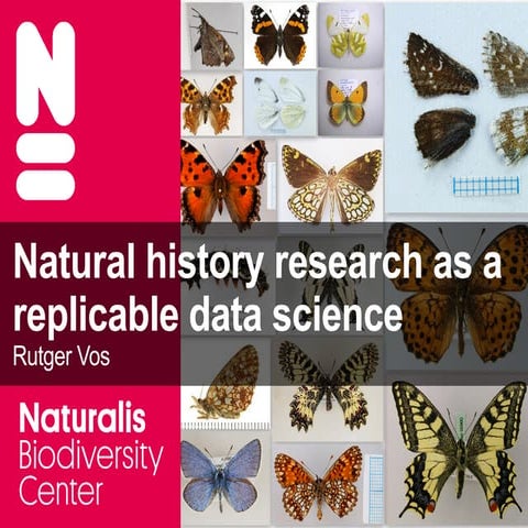 Natural history research as a replicable data science | PDF