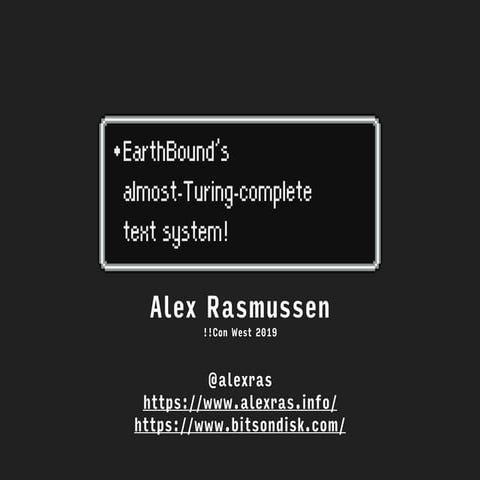 EarthBound’s almost-Turing-complete text system! | PDF | Computing ...