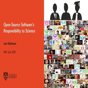 Open-Source Software's Responsibility to Science | PPT