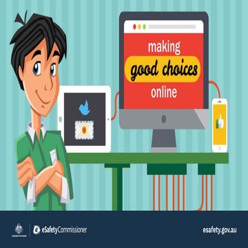 Making good choices online | PDF