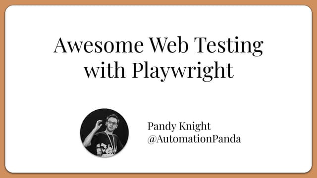 Playwright For Test Automation _ A Step by Step Guide.pdf